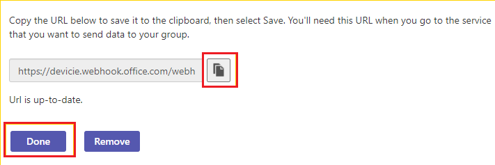 How to create a incoming webhook in Microsoft Teams